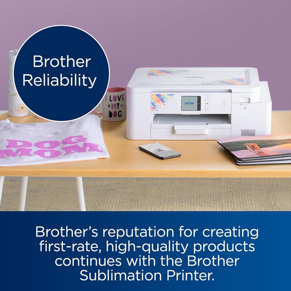 Brother Sublimation Printer 100 Sublimation Paper Bundle | eBay