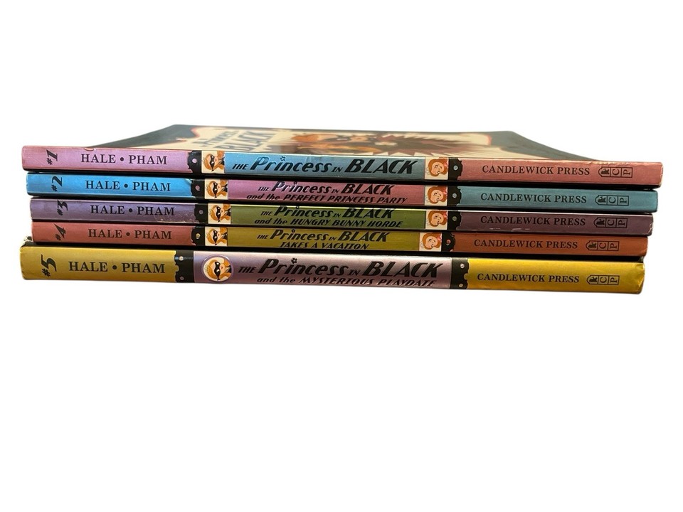 The Princess In Black Book Set 1-5 Shannon & Dean Hale Ages 7-9 | eBay
