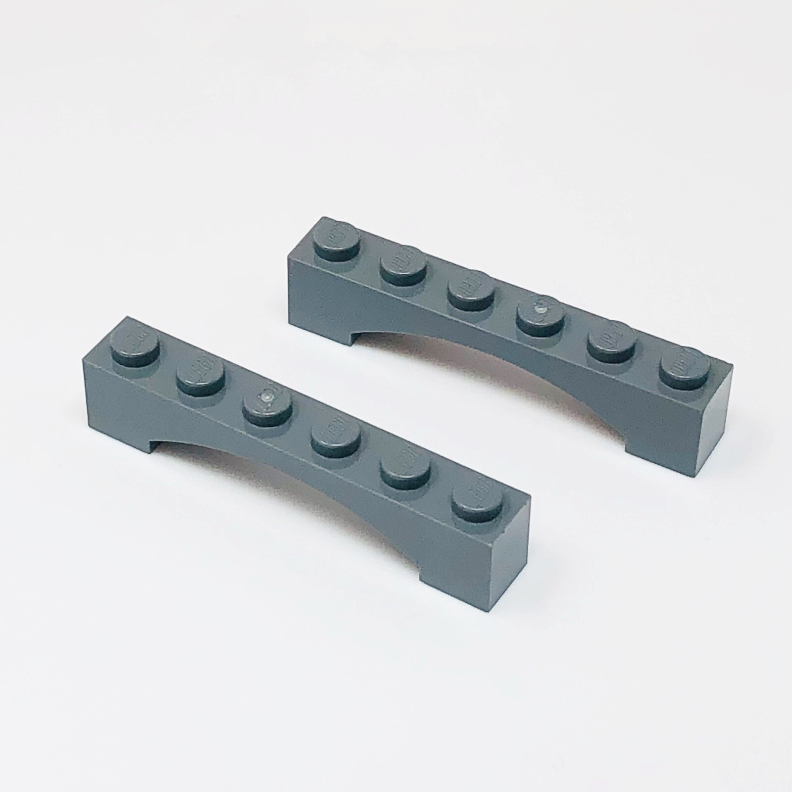 92950 LEGO Parts Brick Arch 1x6 Raised DARK BLUISH GRAY (2) | eBay