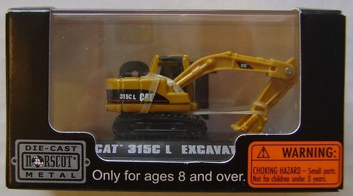 Norscot Scale Models, Construction Mini's, Cat 315C L Excavator, Die ...