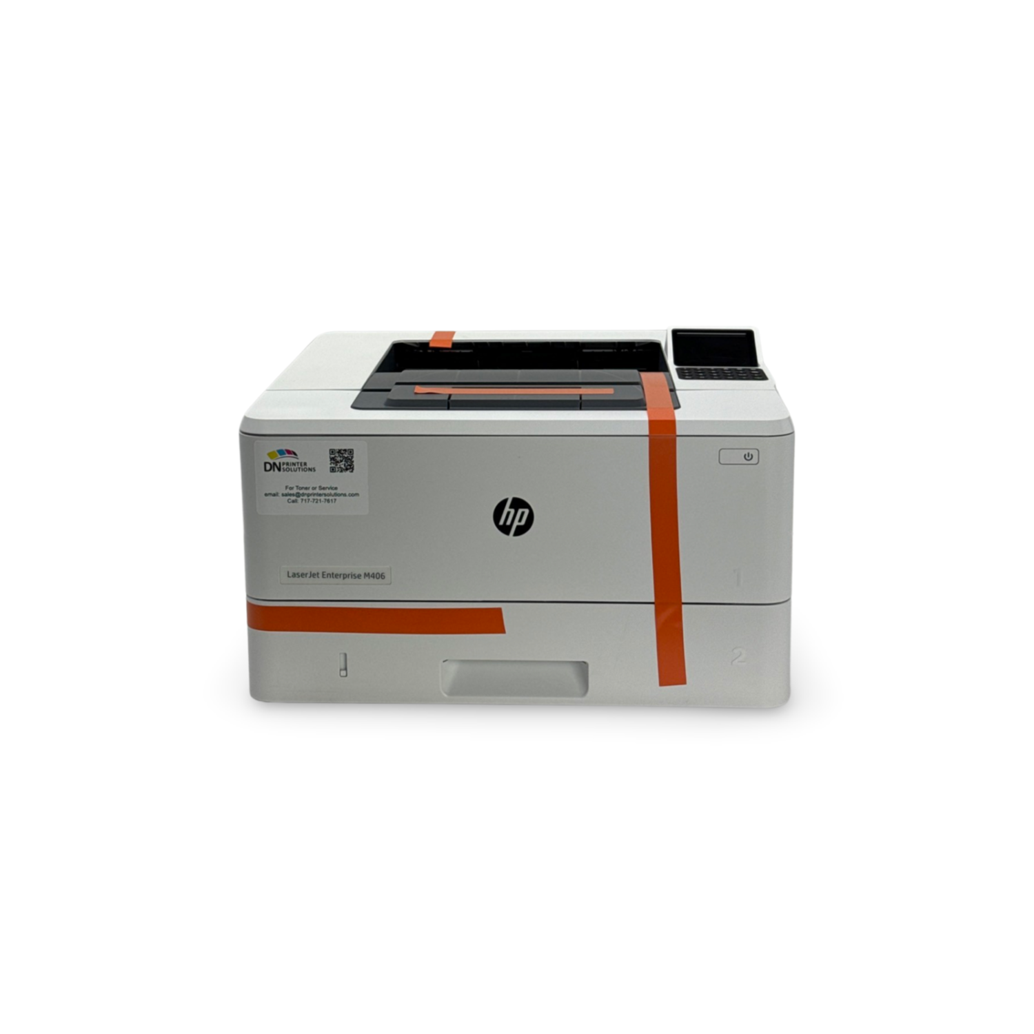 HP LaserJet Enterprise M406dn Monochrome Printer TONER INCLUDED | eBay