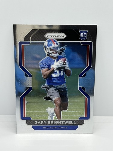 2021 Prizm Football Gary Brightwell Rookie #400 Base Panini New York ...