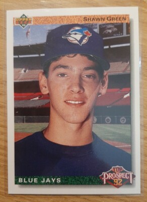 1992 UPPER DECK SHAWN GREEN ROOKIE #55 TORONTO BLUE JAYS | eBay