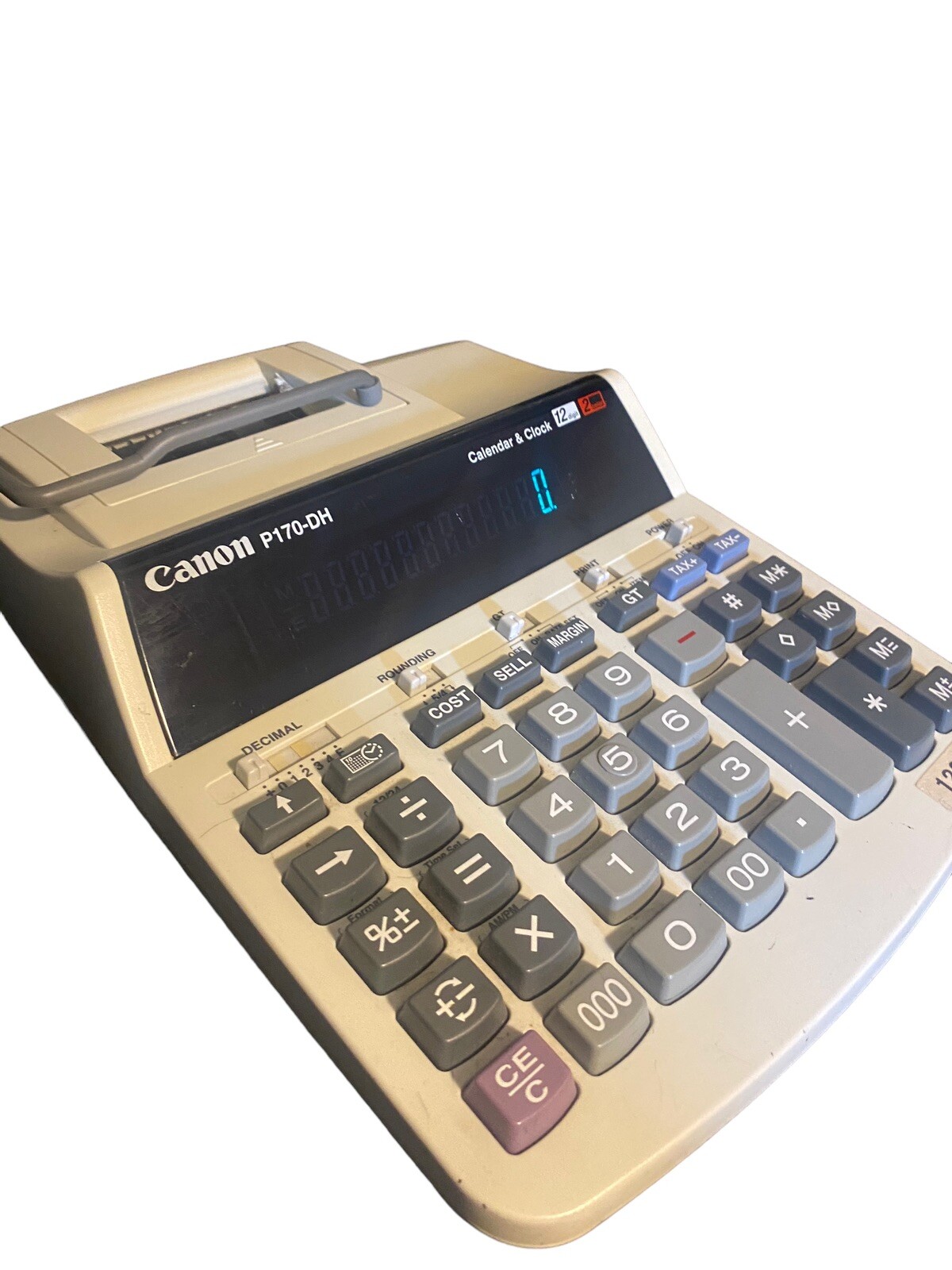 Canon P170-DH Adding Machine with Clock and Calendar | eBay