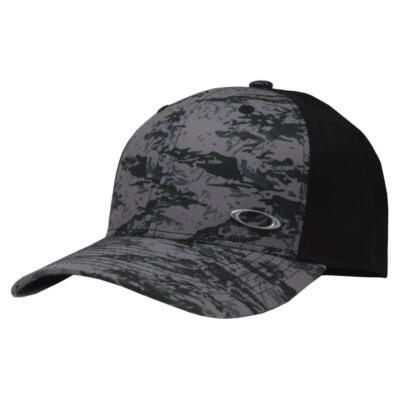 Oakley Tinfoil II Cap Mens Size L/XL Tiger Mountain Camo Grey Black ...