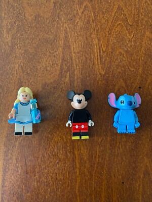 LEGO DISNEY SERIES 1 COLLECTIBLE MINIFIGURES 71012 (ALICE MICKEY STITCH ...