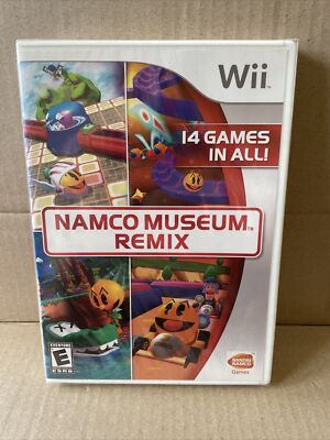Namco Museum Remix (Nintendo Wii, 2007) New Factory Sealed 722674800020 ...