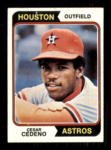 1974 Baseball Topps Cesar Cedeno Houston Astros #200 | eBay