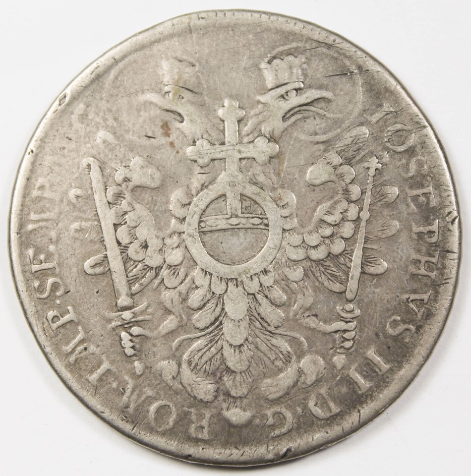 Germany Nurnberg 1768 SR Thaler Taler "CITY VIEW" Fine/VF Silver Coin ...