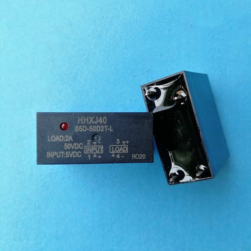 1Pce HONGFA HHXJ40 05D-50D2T-L 5VDC Solid State Relay 4Pins 2A 50VDC ...