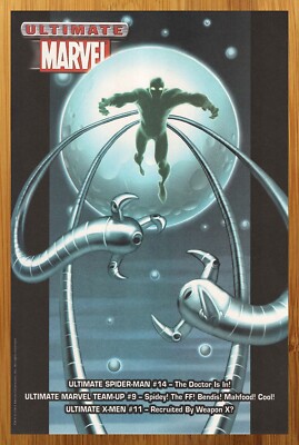 2001 Ultimate Marvel Print Ad/Poster Spider-Man Doctor Octopus Comics ...