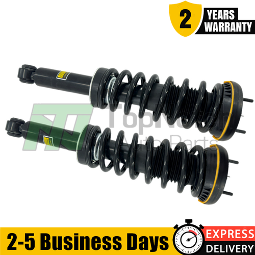 2x Rear Shock Struts Assys w/o Active For Jaguar XF RWD AWD 2009-2015 ...
