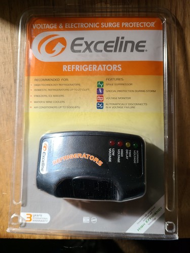 Exceline Electronic Surge Protector for Refrigerator/Freezer/Air ...