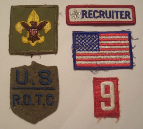 Boy Scout Patch Lot of 5 Recruiter rotc Flag BSA | eBay
