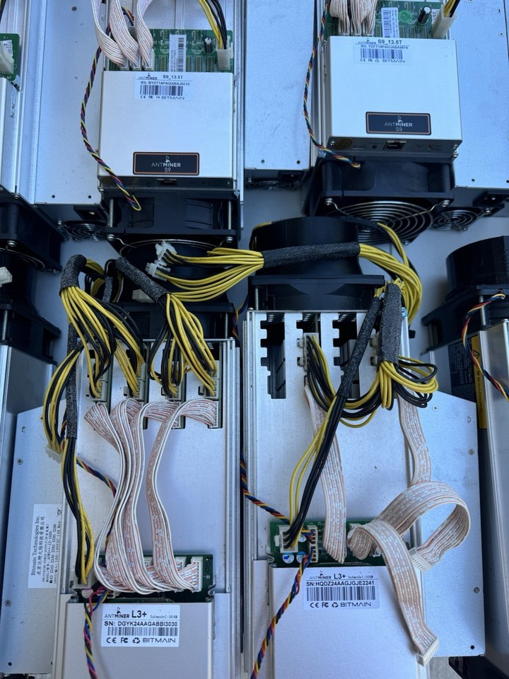 ANTMINER S9 L3+ A3 B3 and BITMAIN 1600w psu LOT | eBay