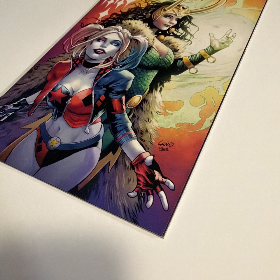 Deadpool Batman #1 Greg Land Variant Set Virgin + Trade Harley Quinn ...