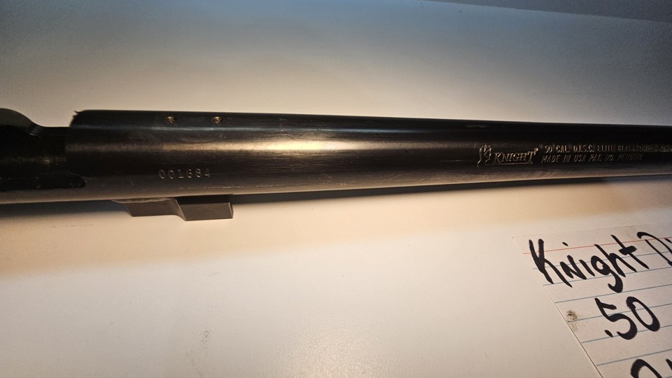 Knight Disc Elite Inline Muzzleloader 26” Barrel (M) | eBay