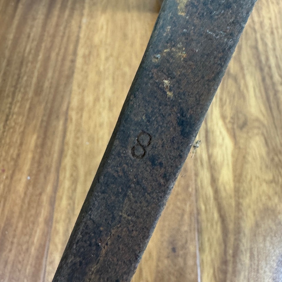 Pair Vintage Antique Hand Forged Tinsmith Roofing Seam Crimping Bending ...