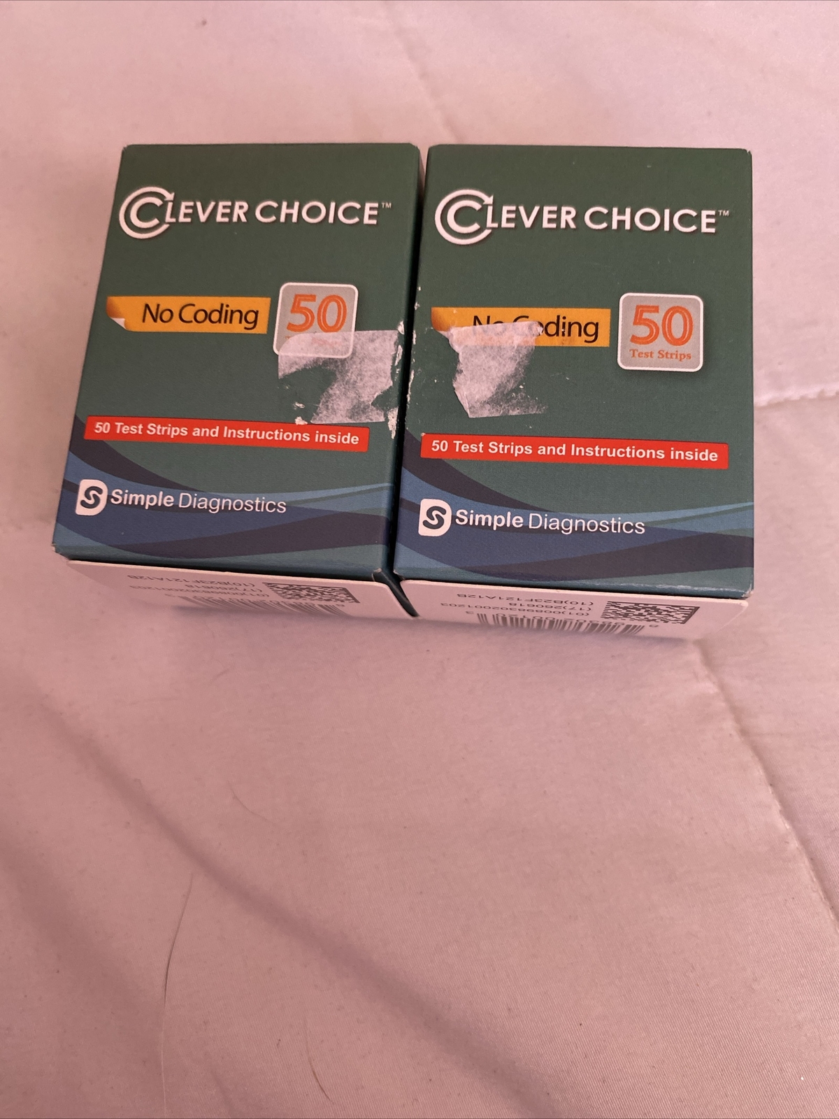 Clever Choice Auto-Code Voice Plus 600 Test Strips For GLucose Care 1 ...