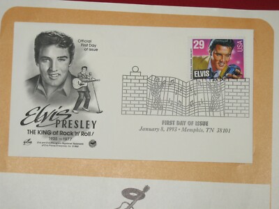 Elvis Stamps, First Day of Issue Envelope with stamp 1993 | eBay