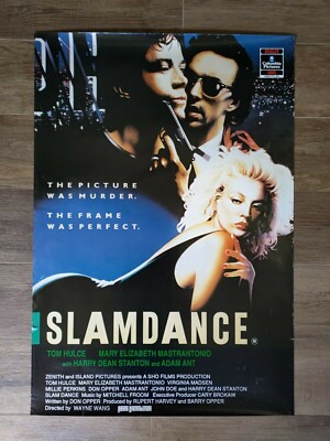 Slamdance Poster Original Movie Release poster | eBay Australia