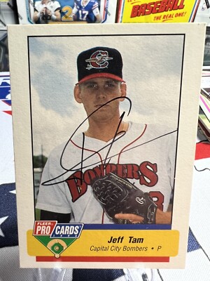1995 Jeff Tam Fleer Pro Cards Auto Signed | eBay