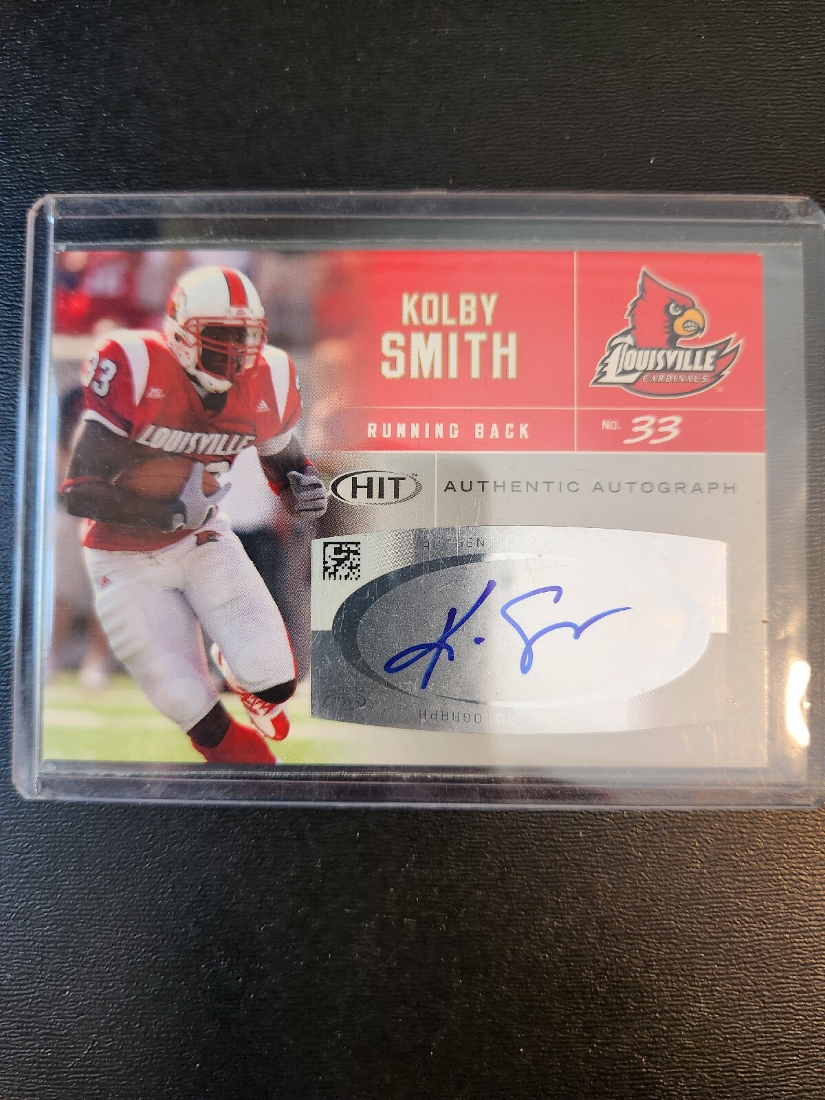 Kolby Smith 2007 HIT Auto Autograph Rookie RC Louisville | eBay