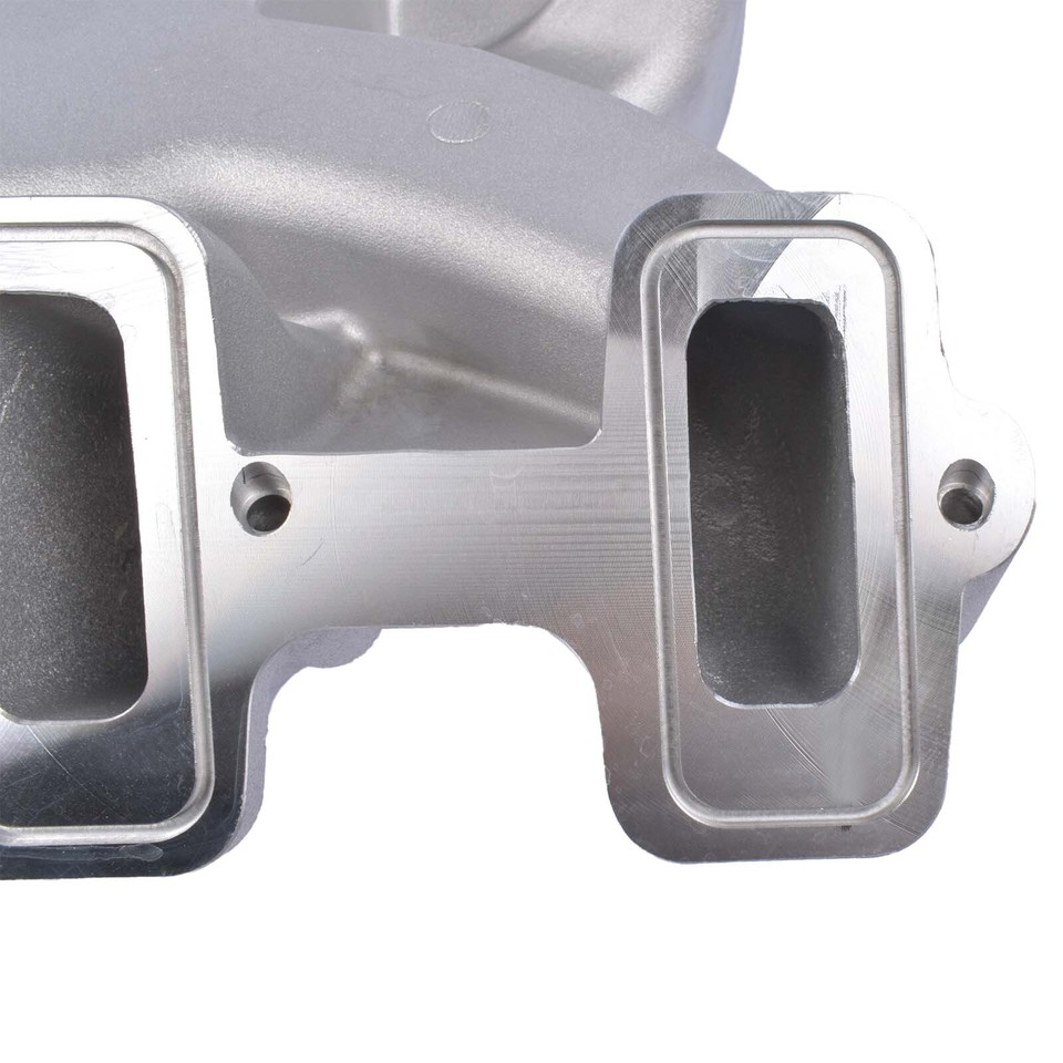 300-130 Dual Plane Carbureted Intake Manifold for GM LS1/LS2/LS6 Satin ...