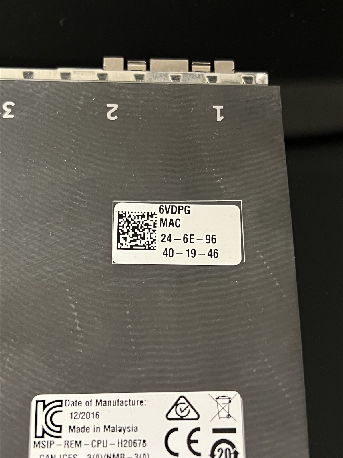 6VDPG DELL QUAD PORT DAUGHER CARD INTEL X710 I350 2x 10GB SFP+ 2x 1GB ...