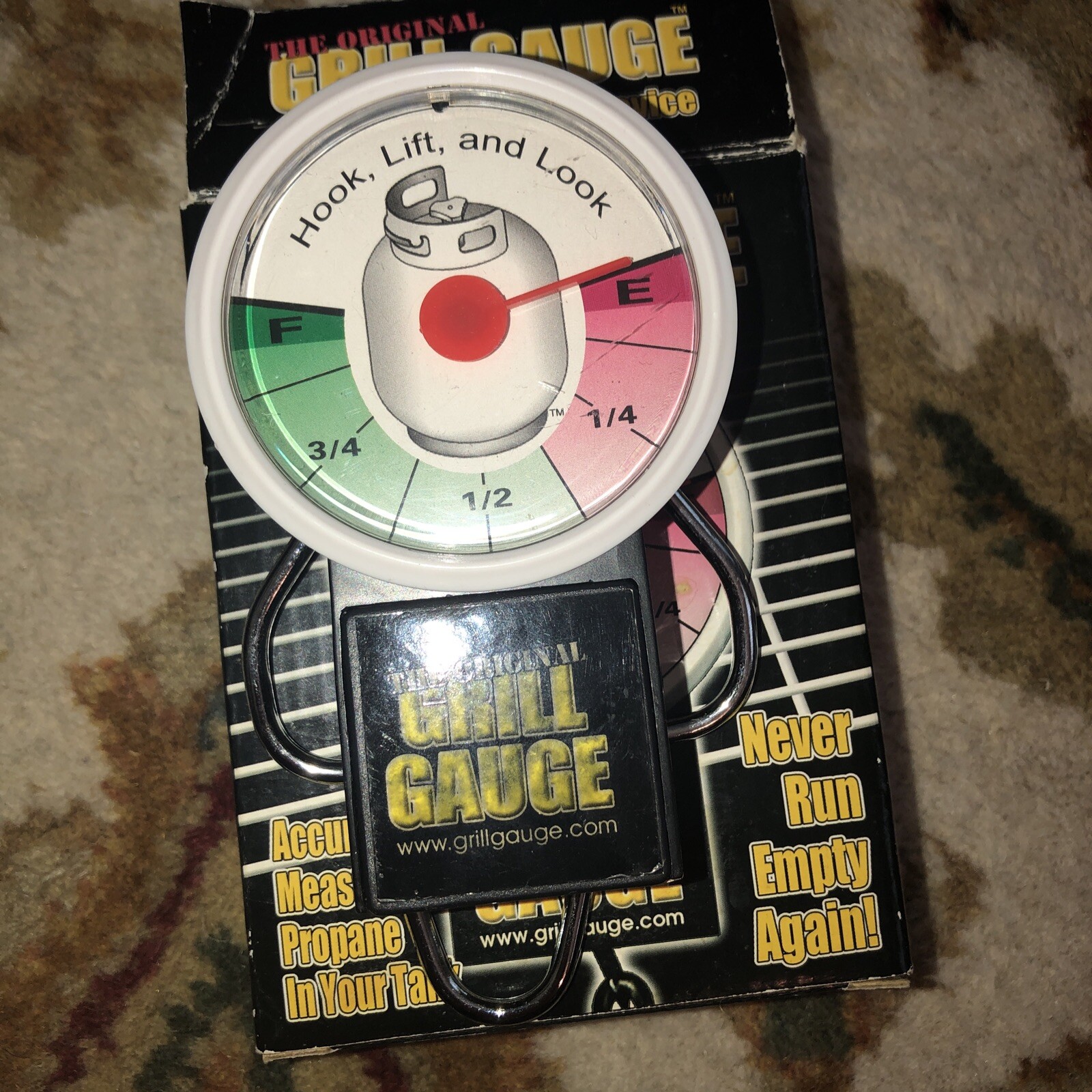 The Original GRILL GAUGE 20 lb. Propane Tank Scale The #1 Propane Tank ...