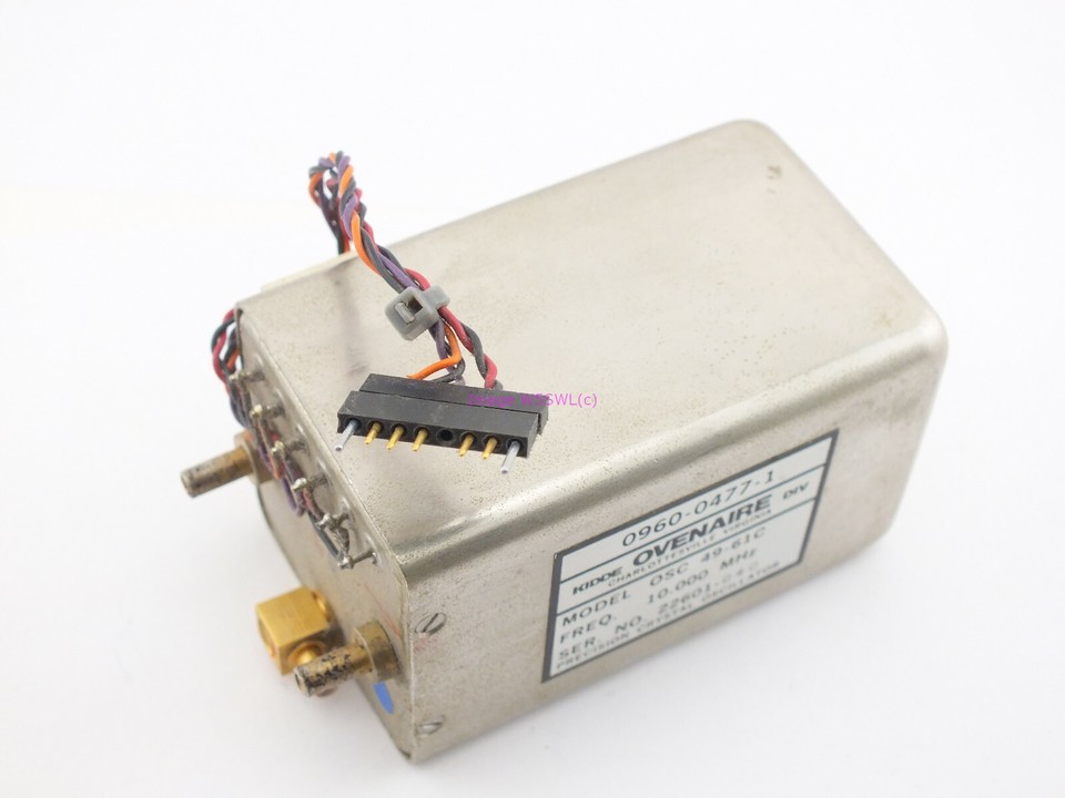 Ovenaire 10 MHz Osc Model 49-61C (For HP8566A ?) Crystal Oscillator | eBay
