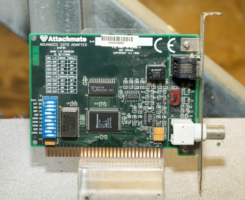 Vintage Attachmate Advanced 3270 Adapter 8 bit ISA ISA601 | eBay