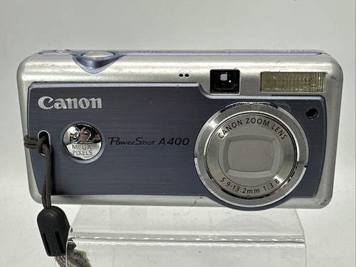 Canon Powershot A400 Digital Camera Compact 3.2MP 2.2x Optic Zoom No ...
