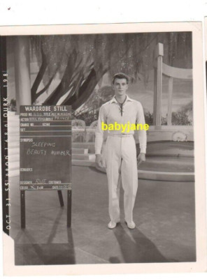 MARC WILDER ORIGINAL 4X5 PHOTO WARDROBE TEST 1955 MGM MEET ME IN LAS ...