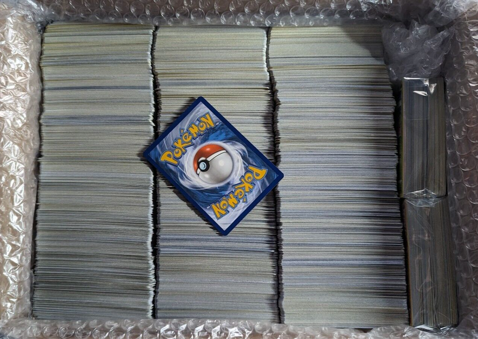 Pokemon Card Bulk Lot 4500+ C/UC Cards NM Common/Uncommon No Energies ...