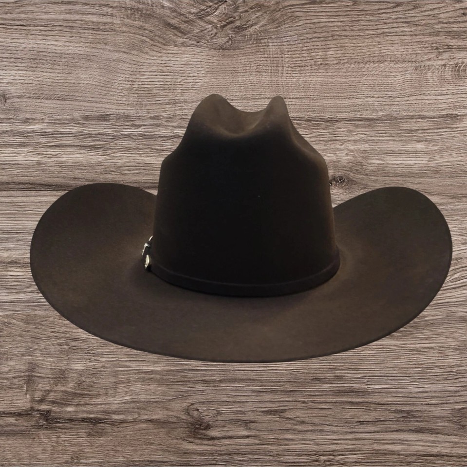 Stetson® 30X EL Patron Chocolate 5" Crown Felt Hat With Free Hat Brush ...
