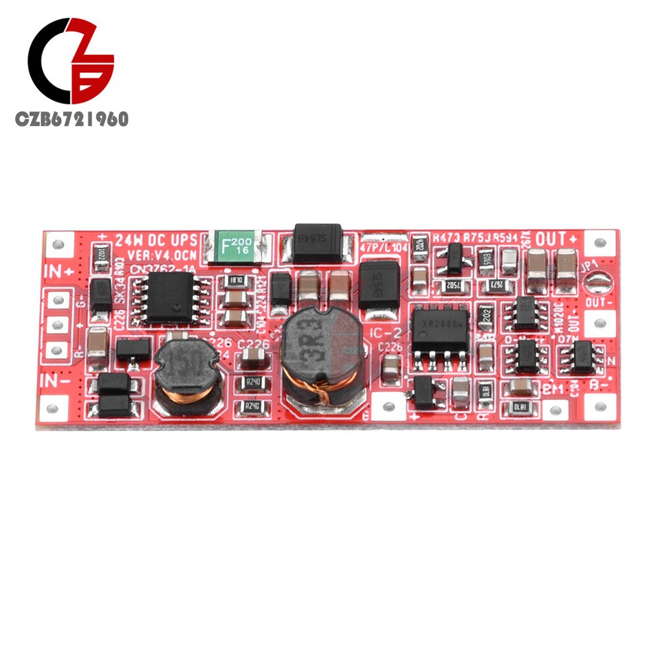 DC 12V/15V 24W 18W UPS Power Supply Module Uninterruptible Power ...