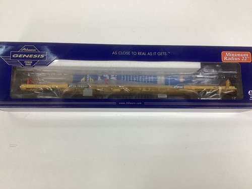 Athearn Gensis #G69604 HO scale “TT” F89F 89' flat car Rd. #152017 | eBay