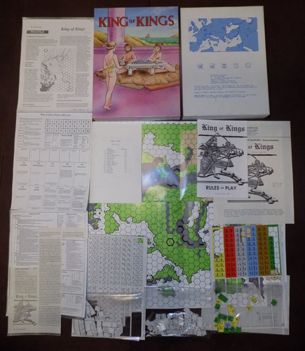 King of Kings Good Industries vintage board game 1990 William L. Banks ...