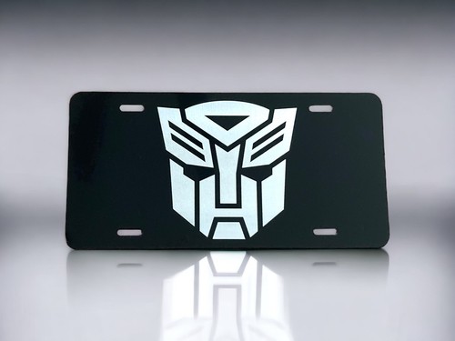 Transformers Laser Engraved Front License Plate | Universal Fitment ...