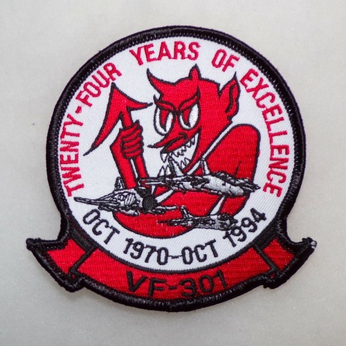 US Navy VF-301 Fighter Squadron Devil's Disciples 1970-1994 Full Color ...