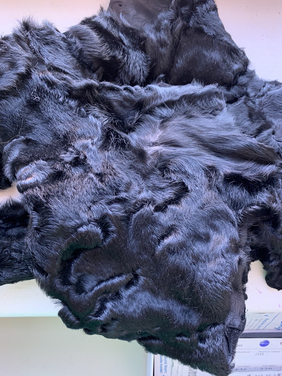 Swakara Fur Scraps. Black | eBay