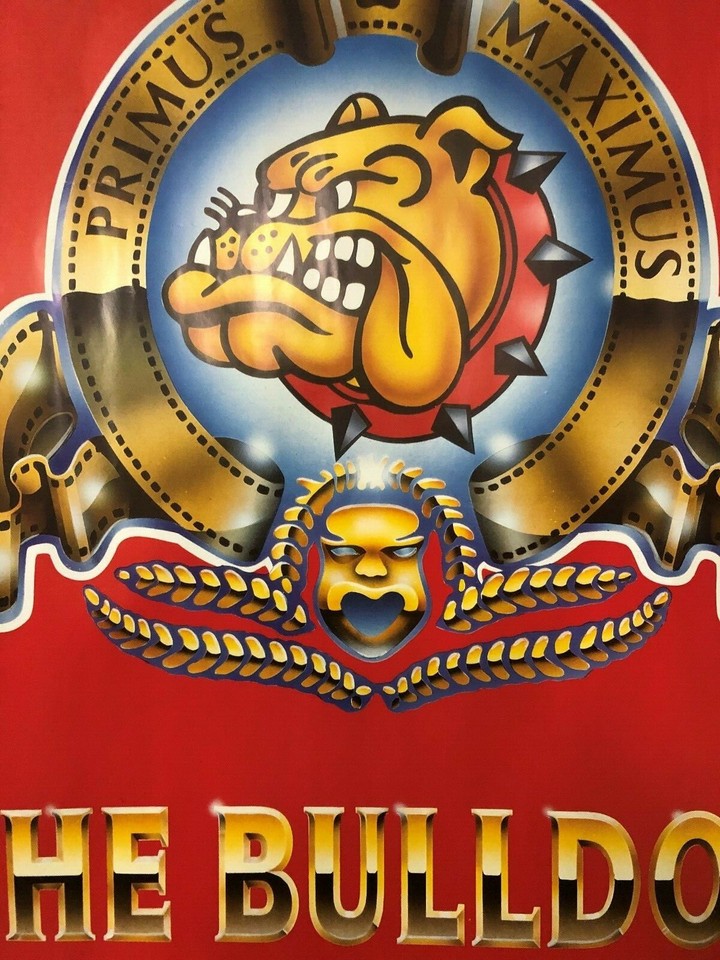 VINTAGE POSTER Primus Maximus The Bulldog In Amsterdam & Vancouver B.C ...