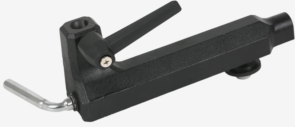 Deluxe 10-12" Wood Lathe Tool Rest Base + Eccentric Lock + 9" Round Bar ...