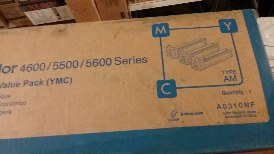 3 Genuine Konica Minolta Color Imaging DRUM Unit 4600 4650 4690 5500 ...