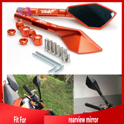 Motorcycle Side Rearview Mirrors Fit For Duke 125 200 390 690 790 990 ...