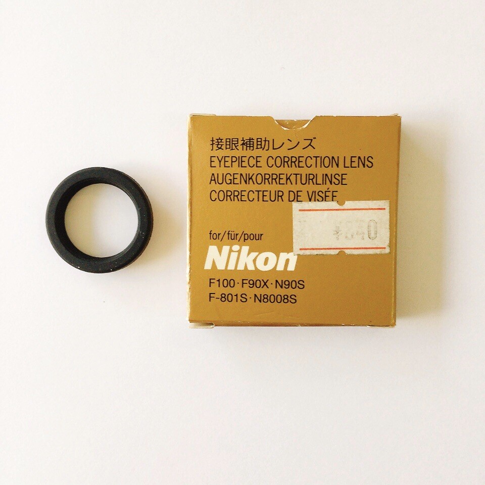 Nikon +0.5 Eyepiece Correction Lens for F-801 ・N8008 in genuine Box ...