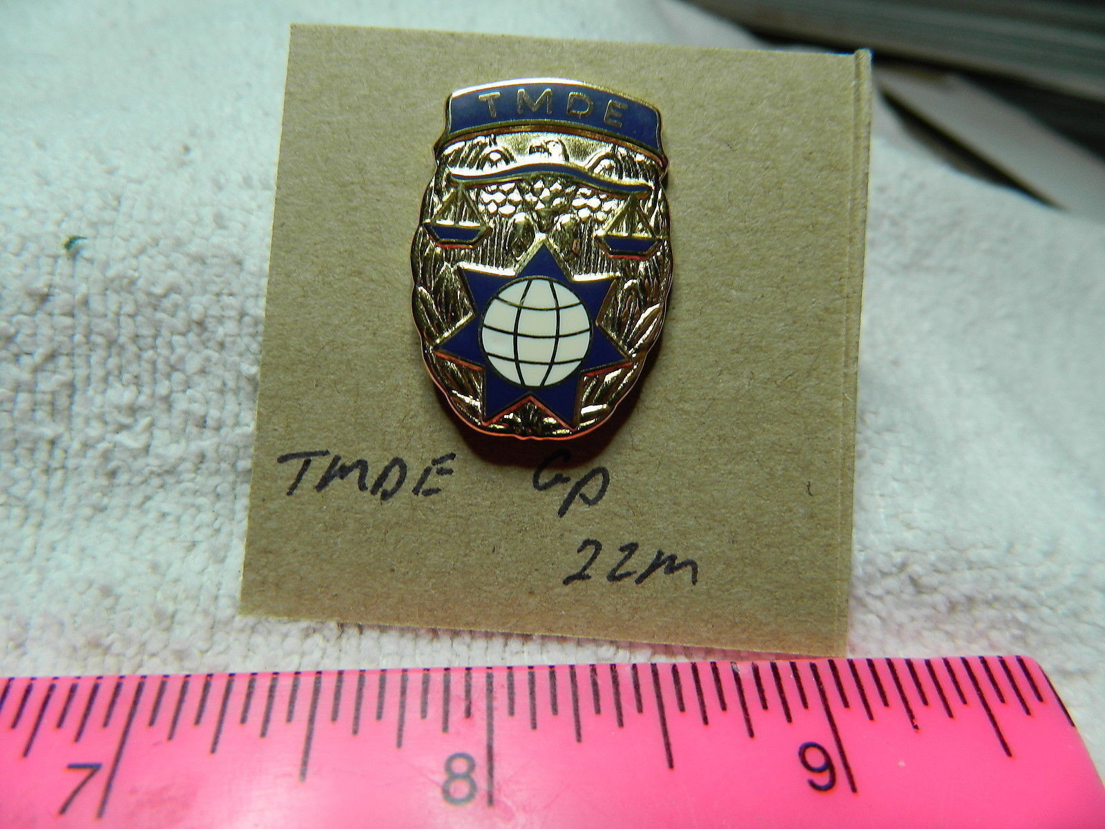 TMDE Group 22M Unit Crest, DI, DUI (DRAW#D1) | eBay