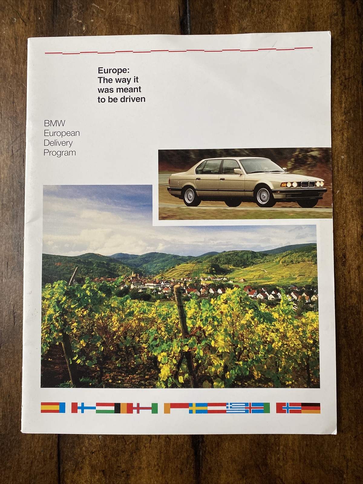 Original BMW European Delivery Program Brochure | eBay