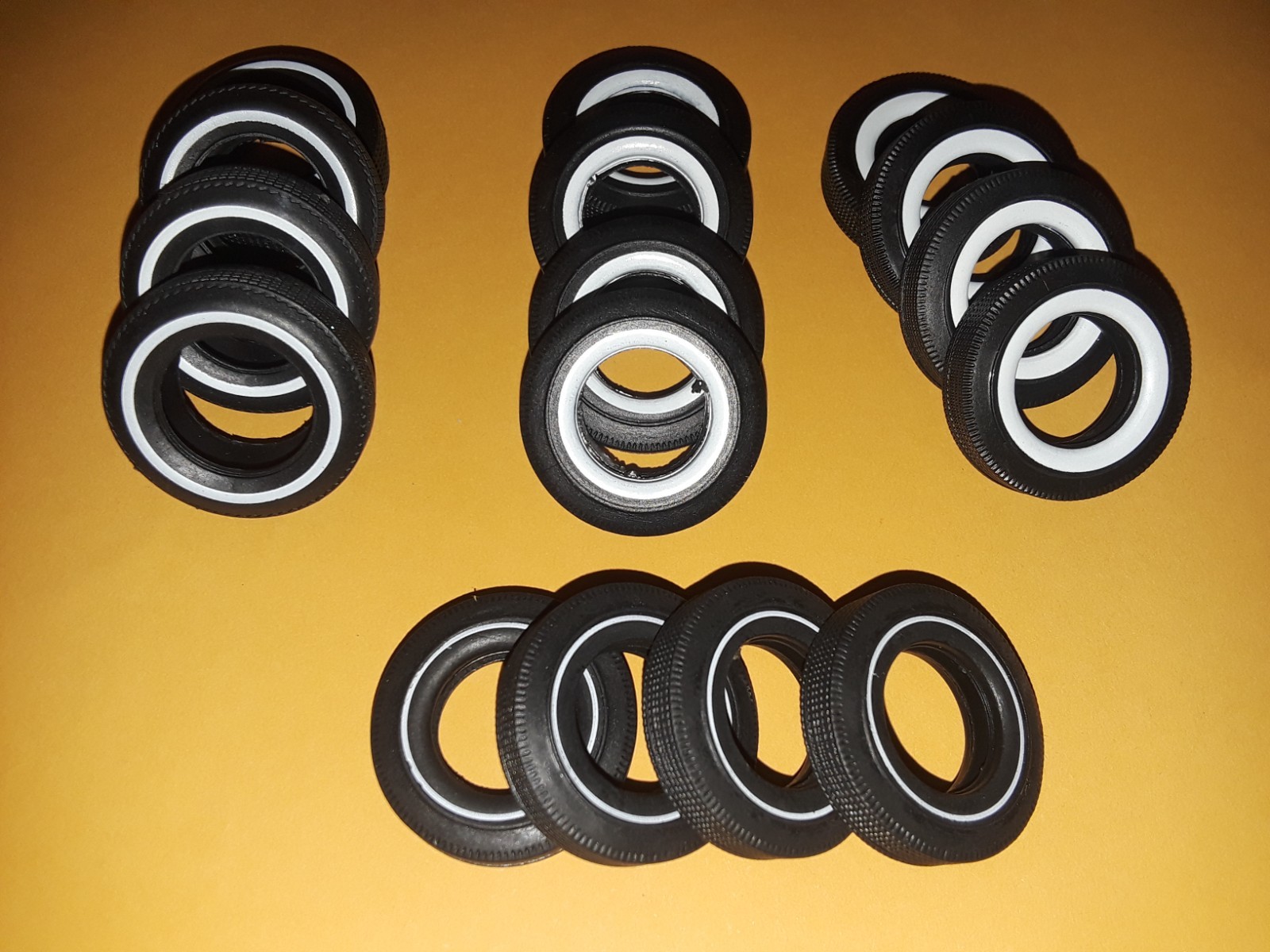 1/25 scale Model car parts Assorted white wall tires | eBay